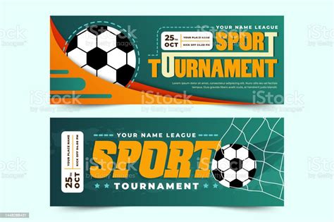 축구 토너먼트 스포츠 이벤트 배너 디자인 템플릿 간단하고 우아한 디자인 건축물에 대한 스톡 벡터 아트 및 기타 이미지 건축물 경기 스포츠 경쟁 Istock