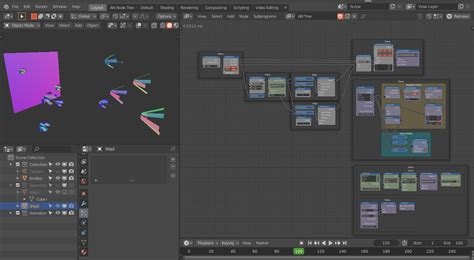 Make Particles Start Their Animations When They Re Emitted Using Animation Nodes Blender