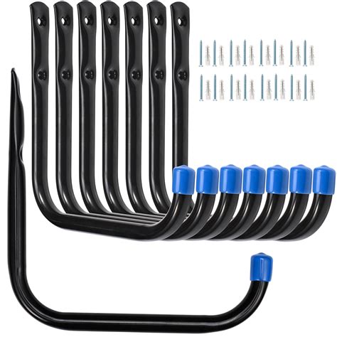 Locawaya 17cm Garage Storage Utility Hooks Heavy Duty Ladder Hooks