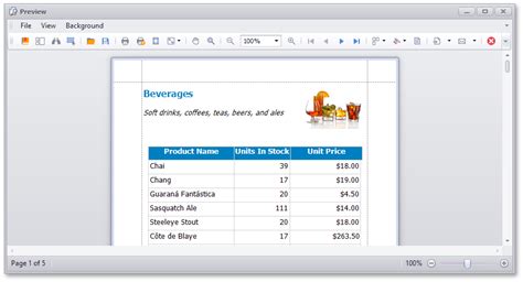 invoke a default print preview form reporting tools devexpress