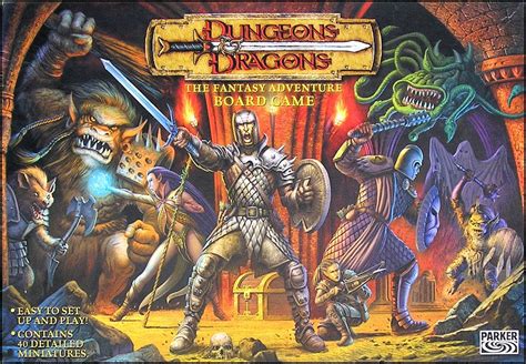 Dungeons dragons the fantasy adventure board game – Artofit