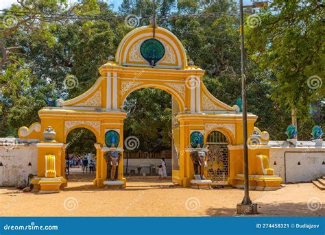 A Ceremony In Ruhunu Maha Kataragama Devalaya Temple Kataragama Lake