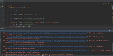 Erro Ao Tentar Abrir O Navegador Em Modo Headless Botcity Framework