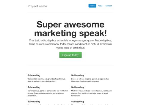 Bootstrap 入门教程 · Bootstrap