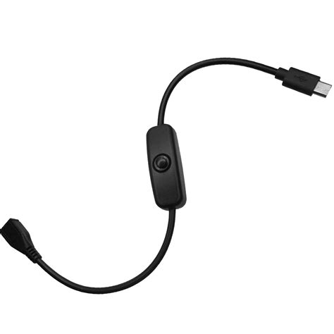 Amazon Com MakerSpot Raspberry Pi Charger On Off Power Switch Cable Power Supply Micro USB