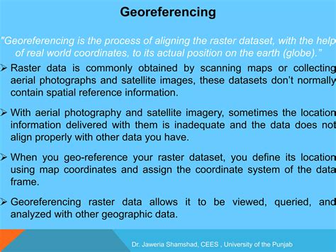 Geo Referencing Ppt