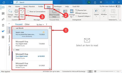 4 Ways To Reset Outlook View To Default