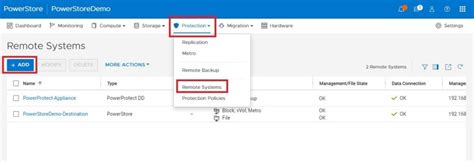 dell powerstore integrated backup to powerprotect dd data domain