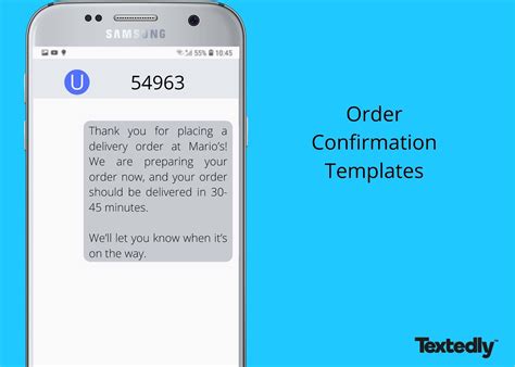 Deliver With Confidence 32 Sms Delivery Message Templates