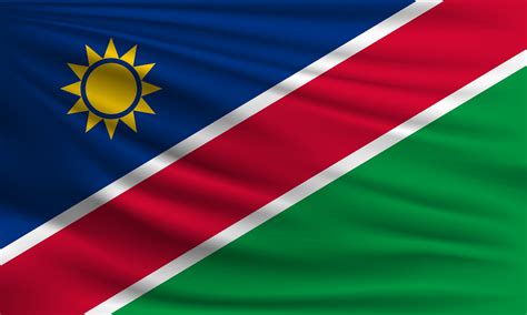 Vector Flag Of Namibia 26966986 Vector Art At Vecteezy