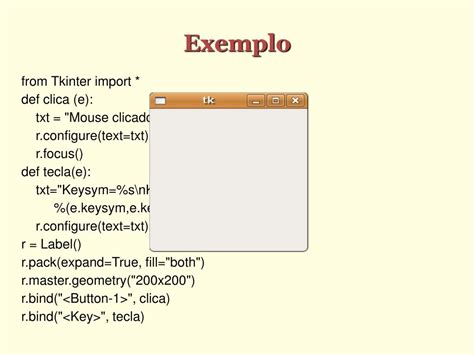 Ppt Python Interfaces Gráficas Com Tk Powerpoint Presentation Free Download Id 5200085
