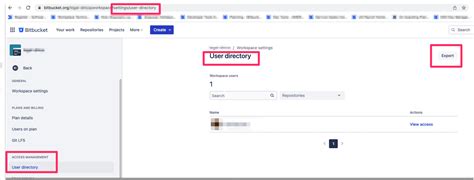 Exporting User List From Your Workspace Bitbucket Cloud Atlassian