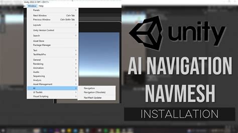 How To Install Ai Navigation On Your Unity 3d Win10 Youtube