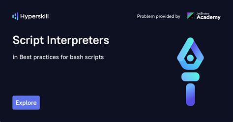 Script Interpreters · Best Practices For Bash Scripts · Hyperskill