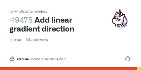 Add Linear Gradient Direction · Tailwindlabs Tailwindcss · Discussion