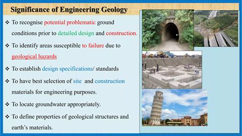 Engineering Geology Lecture PPTX Civil Engineering Industry Industries