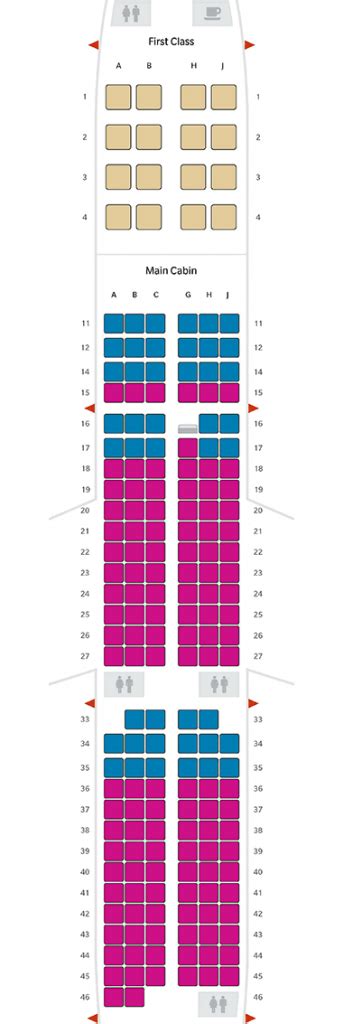 Airbus A321 Seating Chart Delta
