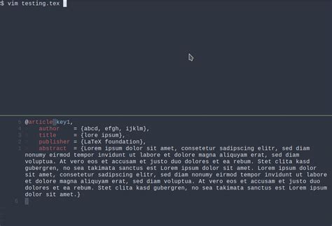Neovim Coc Vimtex Bib Completion Strange Suggstions Vi And Vim