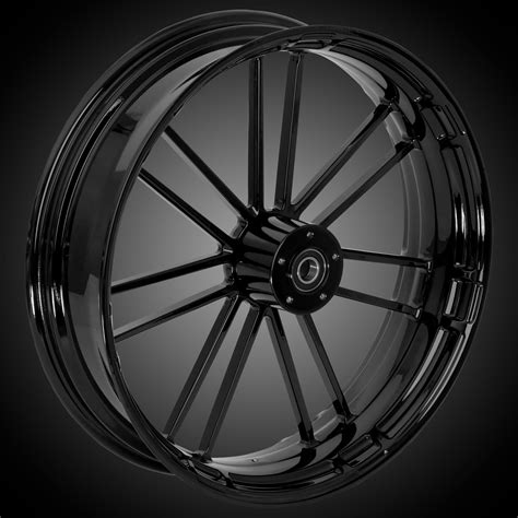 Rep 09 Knockout Black Wheel Replicator Wheels