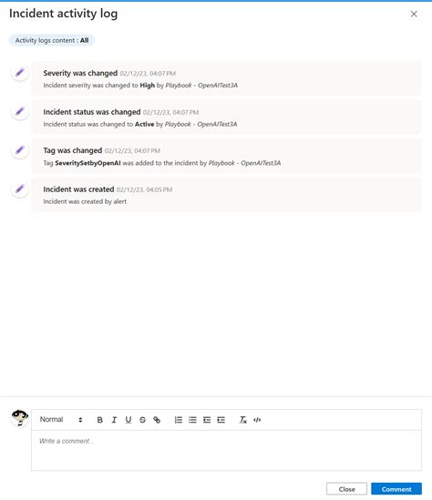 My Adventures With Sentinel And The Openai Logic App Connector My Faber Security
