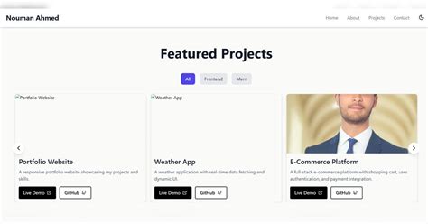 Day Webdevelopment Reactjs Portfoliobuilding Framermotion… Nouman Ahmed
