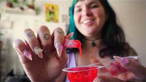 Sour Candy Gummies Tasting Juana Stone Clips4sale