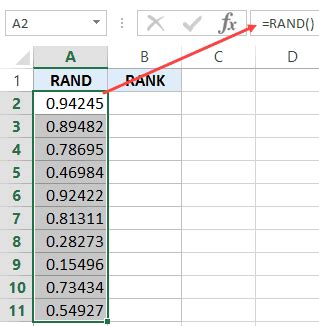 So generieren Sie Zufallszahlen in Excel eine Schritt für Schritt Anleitung Excel Tipps