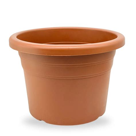 Cserép Cilindro 50 Cm Terrakotta Háztartási Eszközök Széle