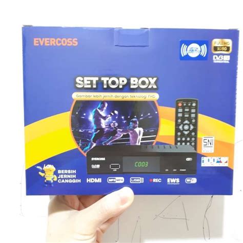 Jual Set Top Box Stb Tv Digital Dvbt2 Evercross Stb Pro Dvb T2 Sni Resmi Di Seller Tongki Shop