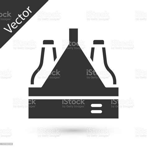 흰색 배경에 고립 된 맥주 병 아이콘의 회색 팩 케이스 상자 맥주 상자 기호 벡터 0명에 대한 스톡 벡터 아트 및 기타 이미지 0명 6 Ale Istock
