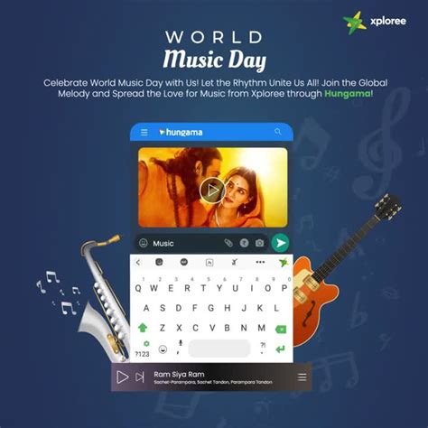 Video Xploree Ai Keyboard On Linkedin World Music Day