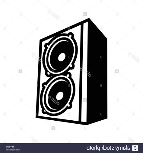 Bass Speaker Vector At Collection Of Bass Speaker