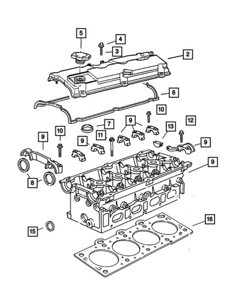 Cylinder Head For 2005 Jeep Wrangler My Mopar Parts