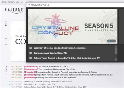 Special Notices Posts Do Not Show In Launcher Feed Issue Goatcorp Ffxivquicklauncher