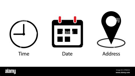 Event Location Stock Vector Images Alamy