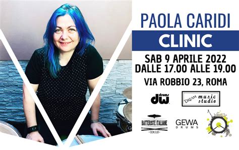 3 Drum Days Clinic Di Paola Caridi Batteriste Italiane