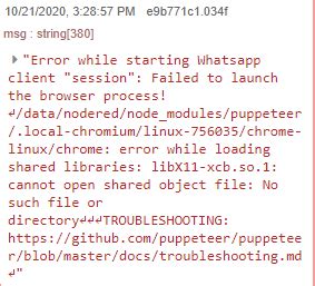 Whatsapp Node In Nodered General Node RED Forum