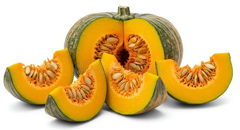 A Whole Pumpkin With A Mottled Green And Yellow Skin Is Surrounded By