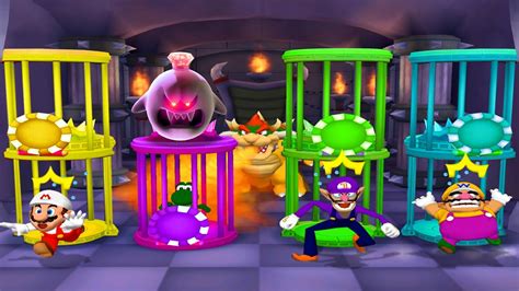 [마리오 파티5 ] 미니 게임 마리오 Vs 요시 Vs 와리오 Vs 와루이지 마스터 난이도 Youtube