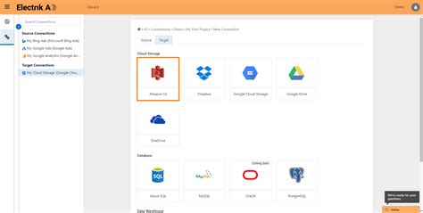 How To Create An Amazon S3 Connection In Electrik AI