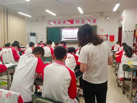 护航中考，在你需要的时候，老师一直在你身边！——国科共青城实验学校 宽高教育集团