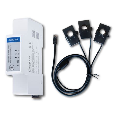 Sem3 Wl Three Phase Wi Fi Multi Function Solar Pv Zero Export Meter For Pv Metering