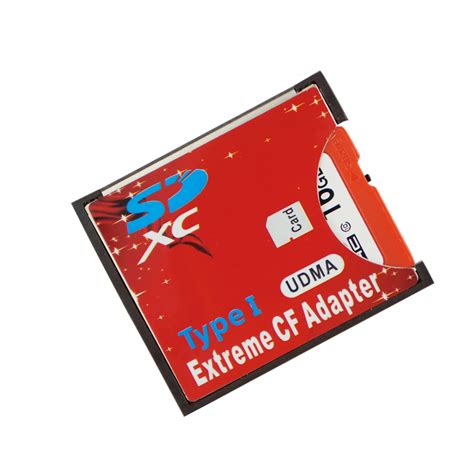 WiFi SD To CF Card Adapter MMC SDHC SDXC To Standard Compact Flash Type I Card EBay