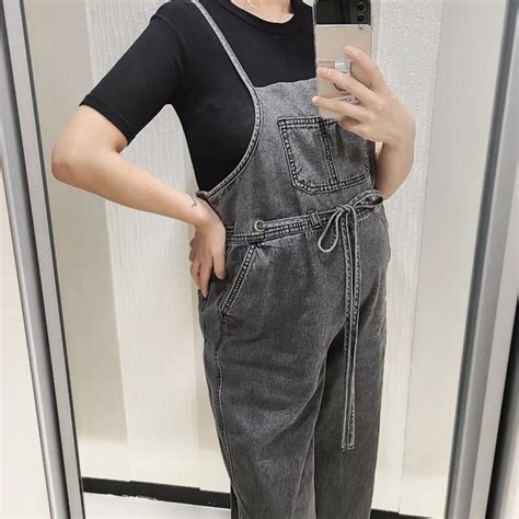 임산부 점프수트 여자 점프슈트 멜빵 여름 바지