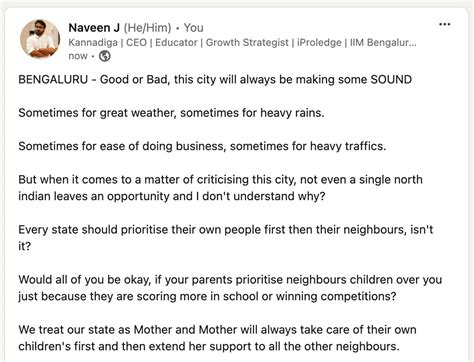 Sujay Kumar On Linkedin Indeed A Great Opinion 🌟 Its High Time Up And Bihar State Governments