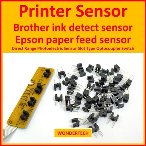 Brother Ink Detect Sensor Epson Paper Feed Sensor Direct Range Photoelectric Sensor Slot Type