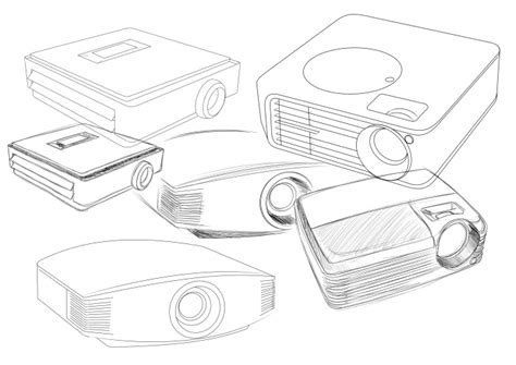 Projector Sketch At Explore Collection Of