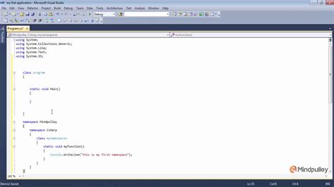 Namespaces C LANGUAGE TUTORIALS IN HINDI YouTube