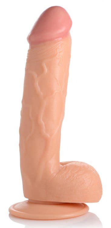 Pop 825in Dildo W Balls Light