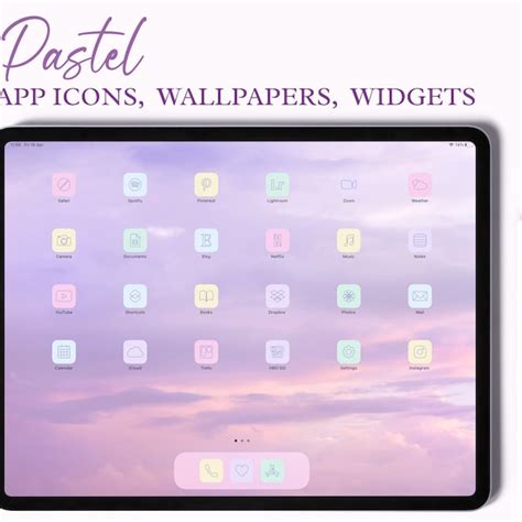 Cute Ipad Wallpaper And Icons Etsy